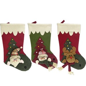 Christmas Stockings Holiday Stocking Decor Personalized Christmas ...