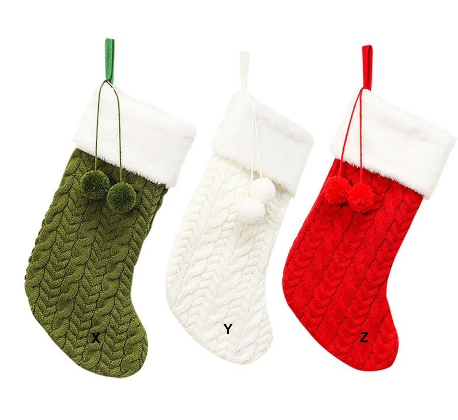 Christmas Stockings Holiday Stocking Decor Personalized - Etsy