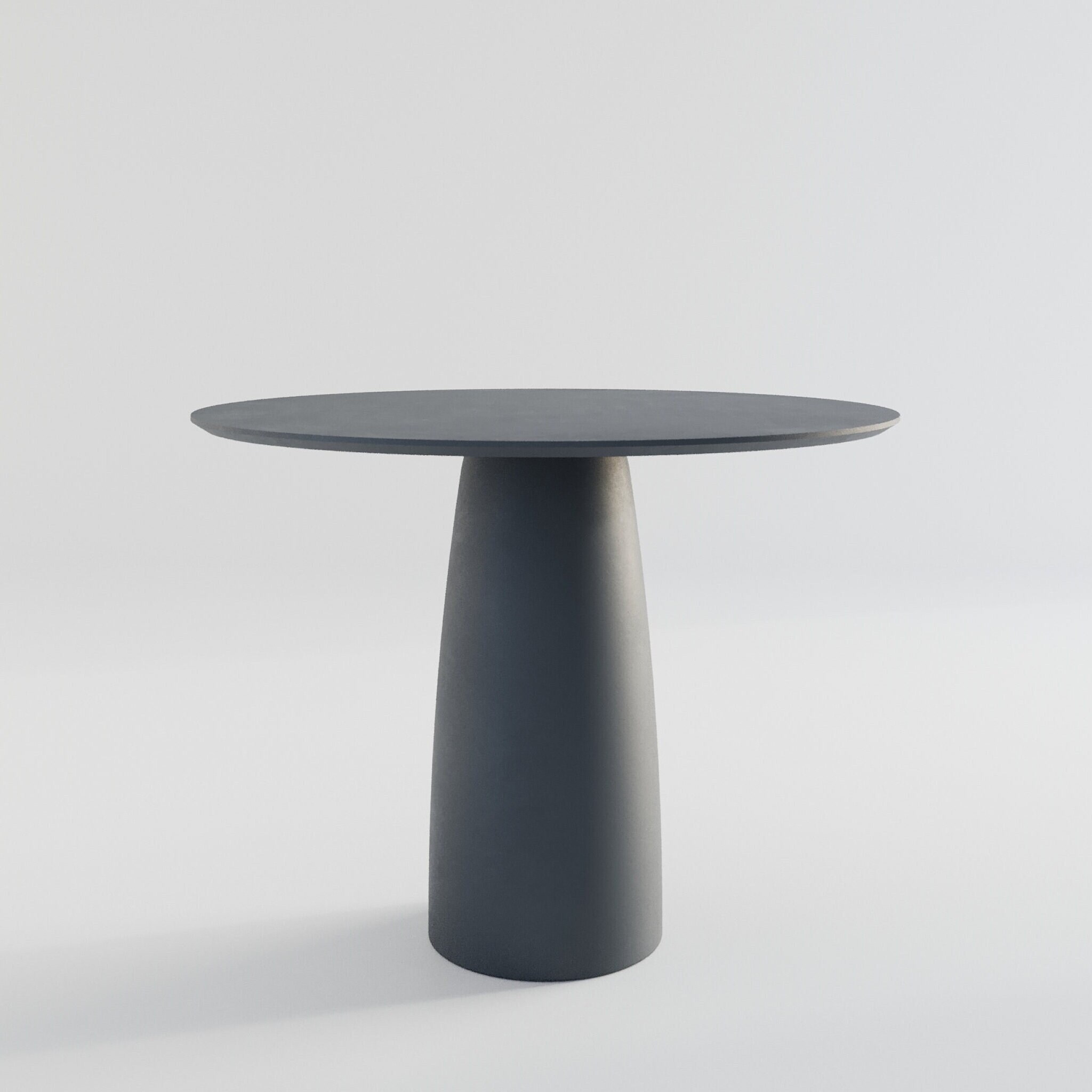 Red Round Dining Table: Modern Space-saving Design (d98cm) - Etsy