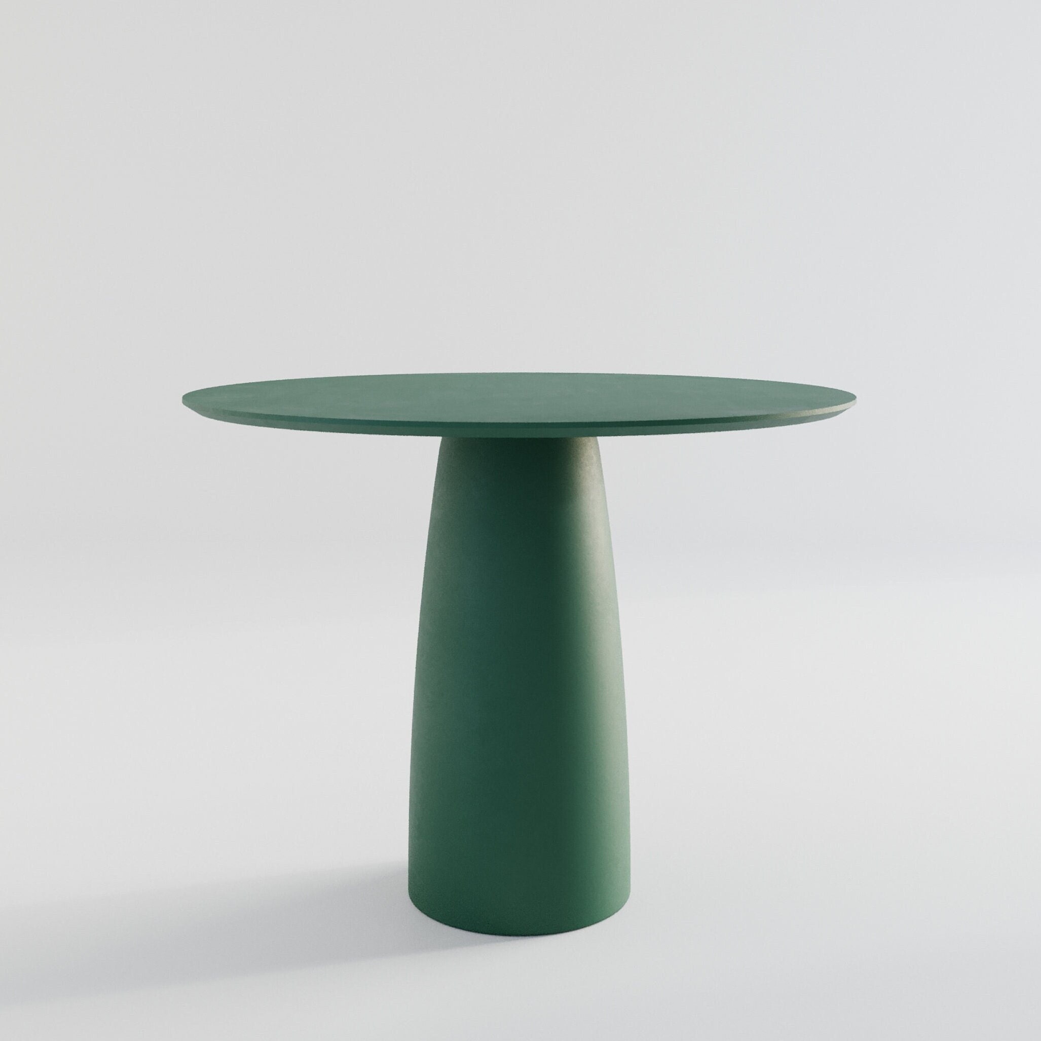 Red Round Dining Table: Modern Space-saving Design (d98cm) - Etsy