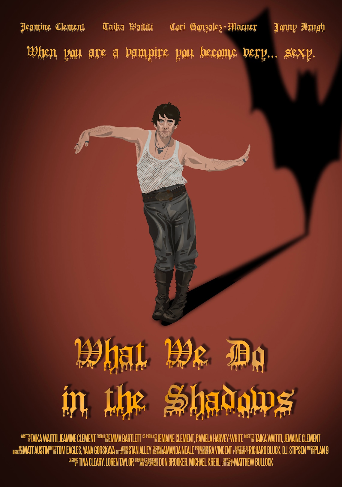What We Do in the Shadows - Movie Poster, Art, Print, Film, Digital Art ...