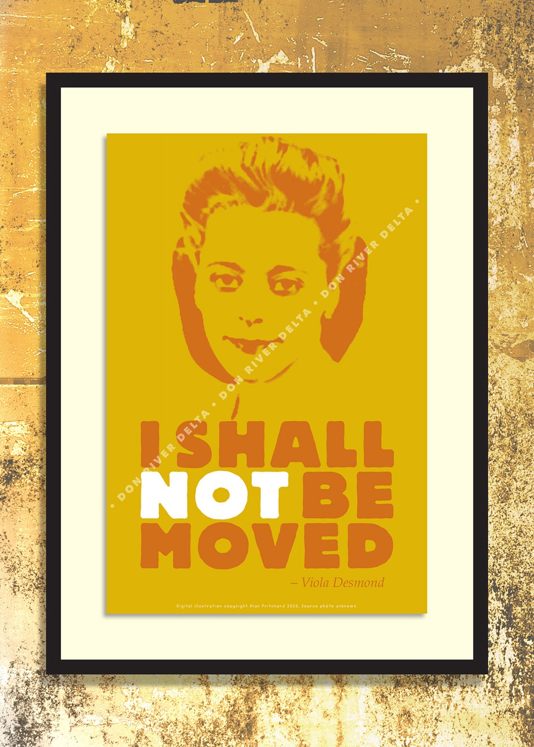 Viola Desmond, Civil Rights Poster, Wall Art, Art Print - Etsy Canada
