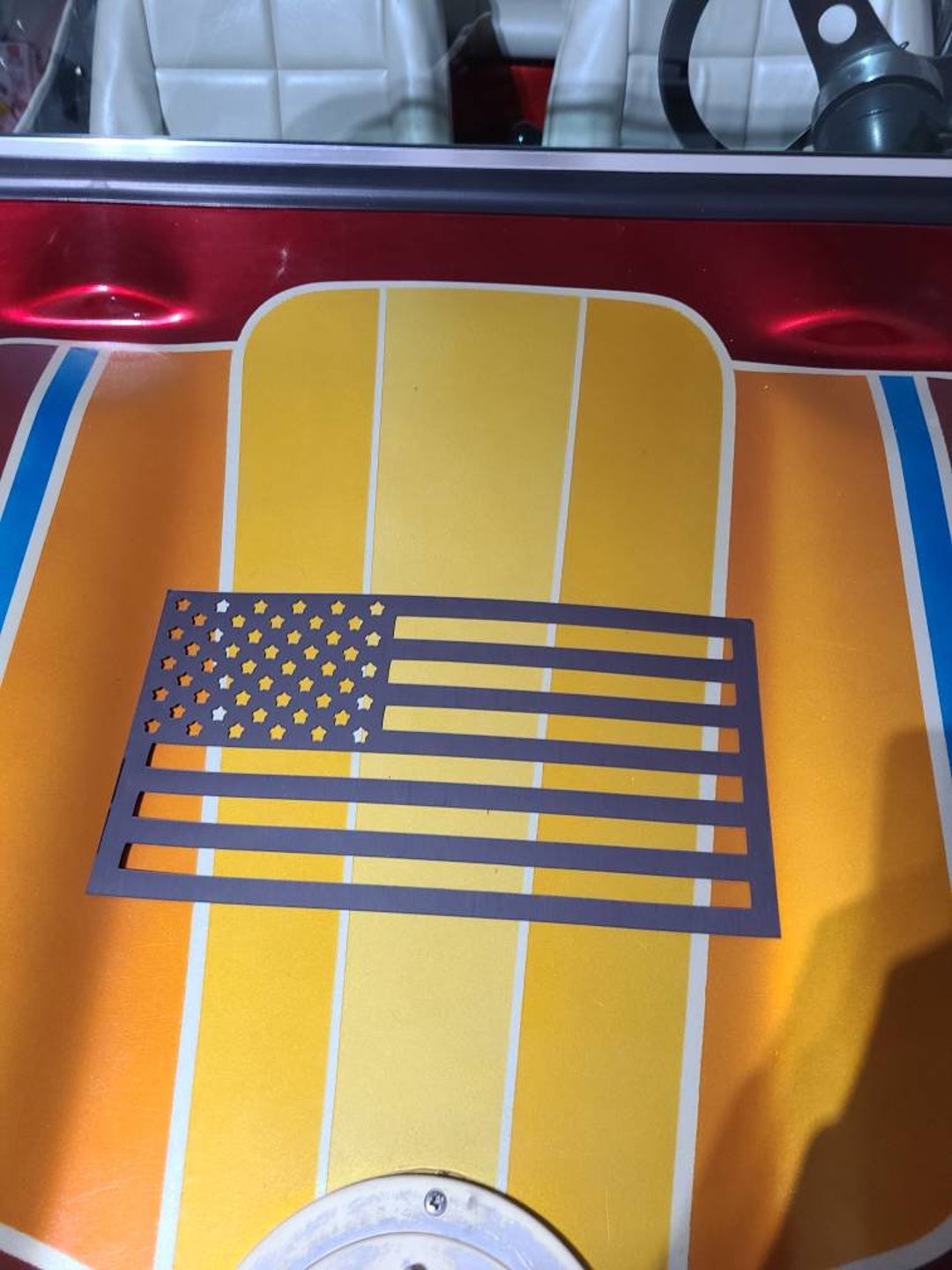 XL Magnetic American Flag - Etsy