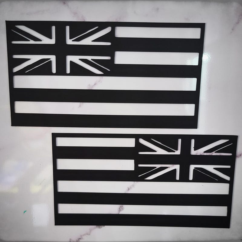 Hawaiian Flag Car Decal - Etsy