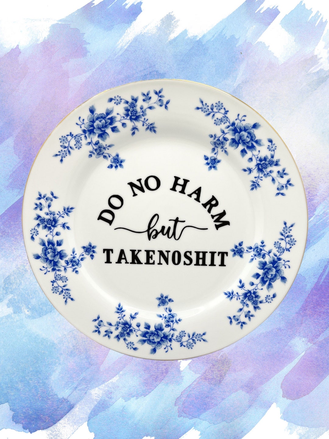 Do No Harm 8 Decorative Plate Gift for Nurse Funny Display Plate Unique ...