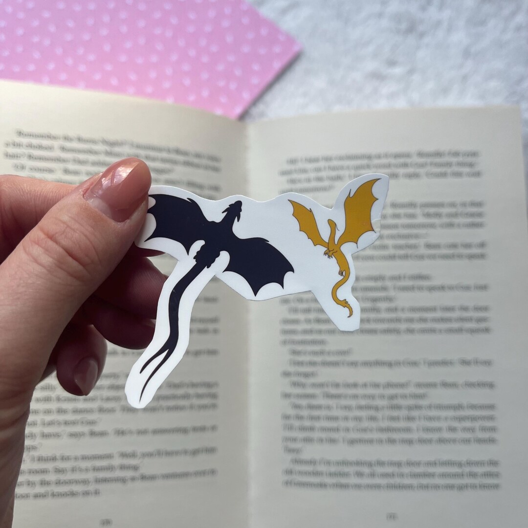 Fourth Wing Dragon Sticker Andarna Tairn Sgaeyl - Etsy