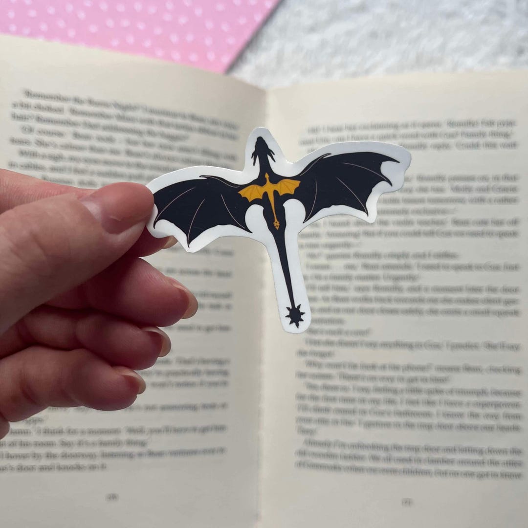 Fourth Wing Dragon Sticker Andarna Tairn Sgaeyl - Etsy