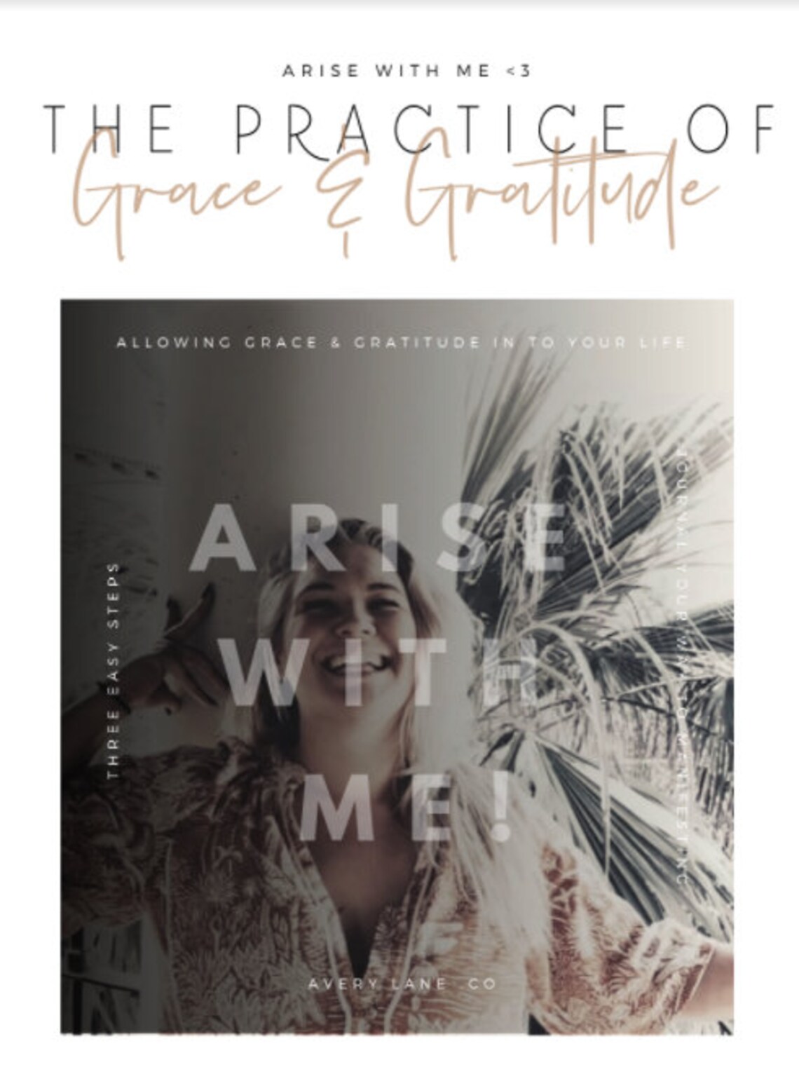Manifest With Grace & Gratitude Workbook - Etsy