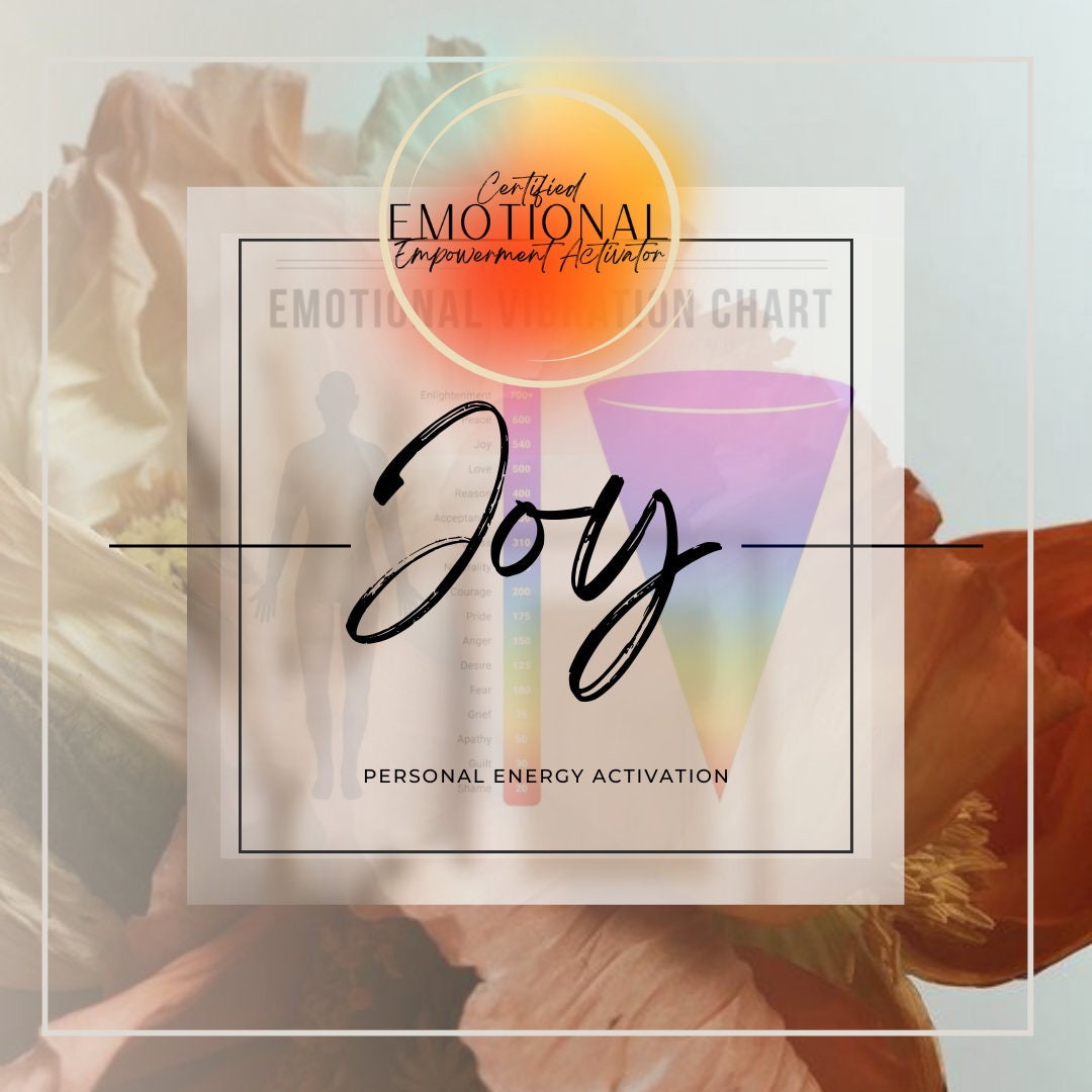 ACTIVATING JOY: Emotional Empowerment Code Energy Activation ...