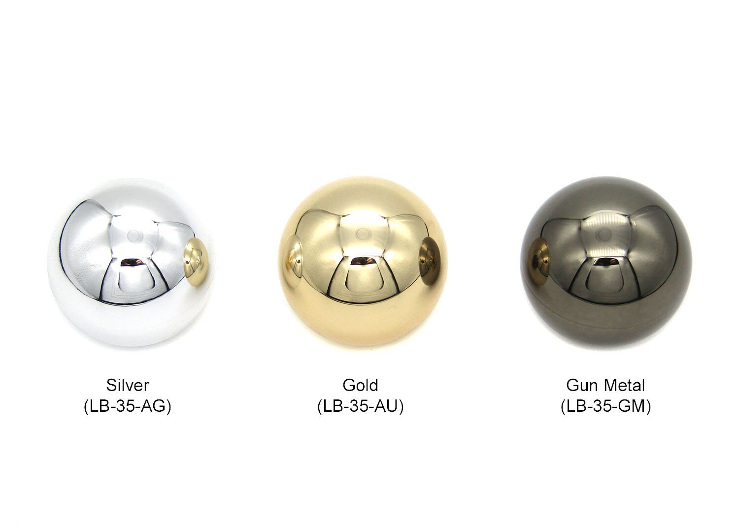 Sanwa Metallic Gun Metal Ball Top LB-35-GM - Etsy