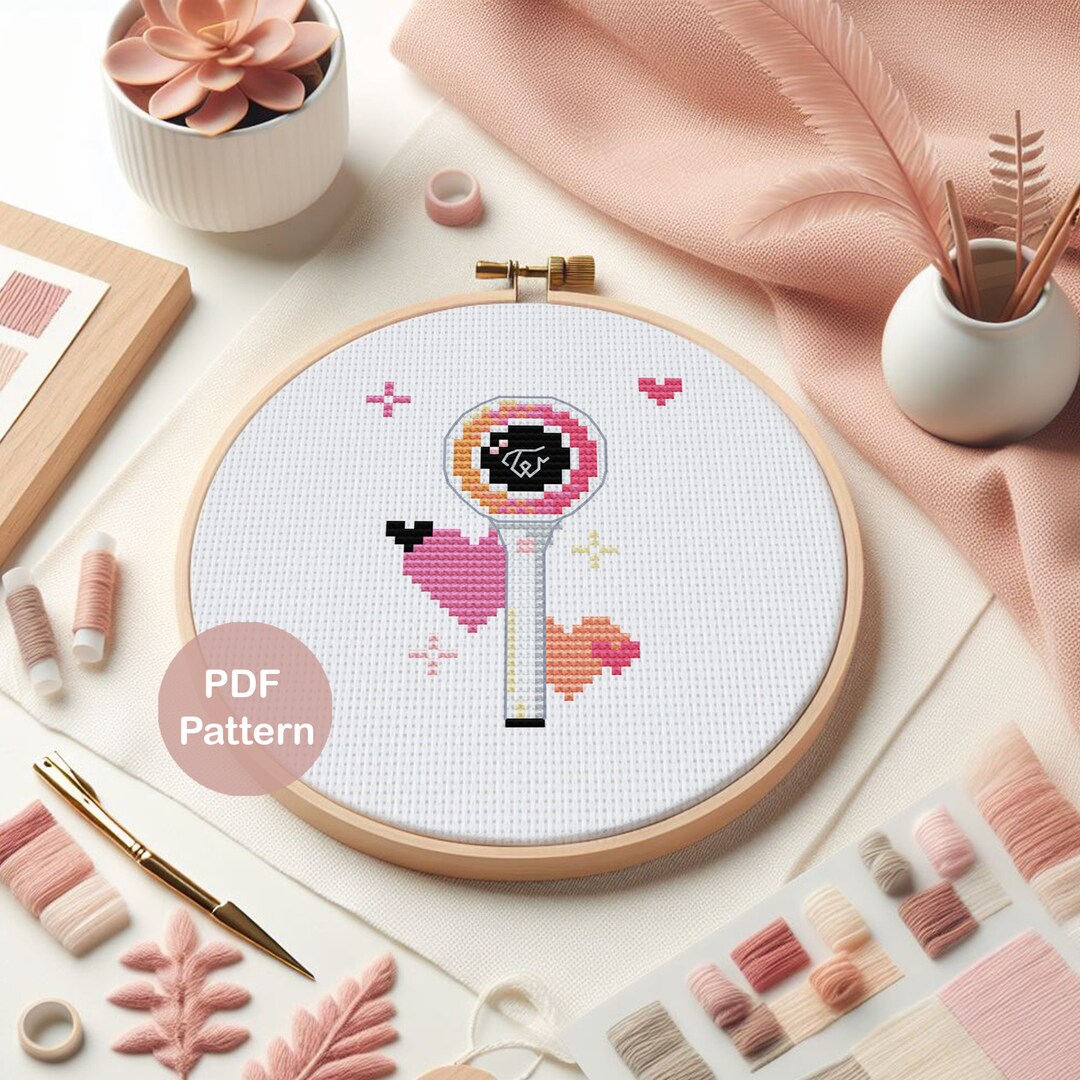 Candy Bong Cross Stitch Pattern PDF Twice Cross Stitch Pattern Instant ...