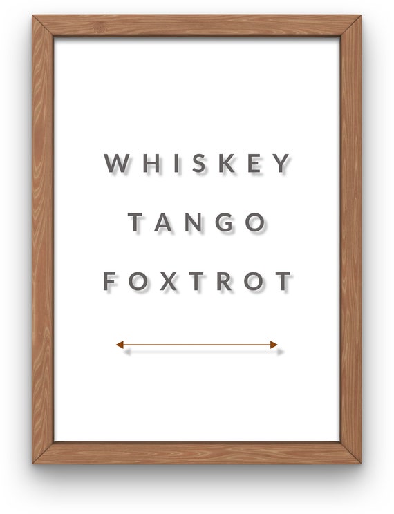 Digital Download Phonetic Alphabet Police RCMP - Etsy Norway