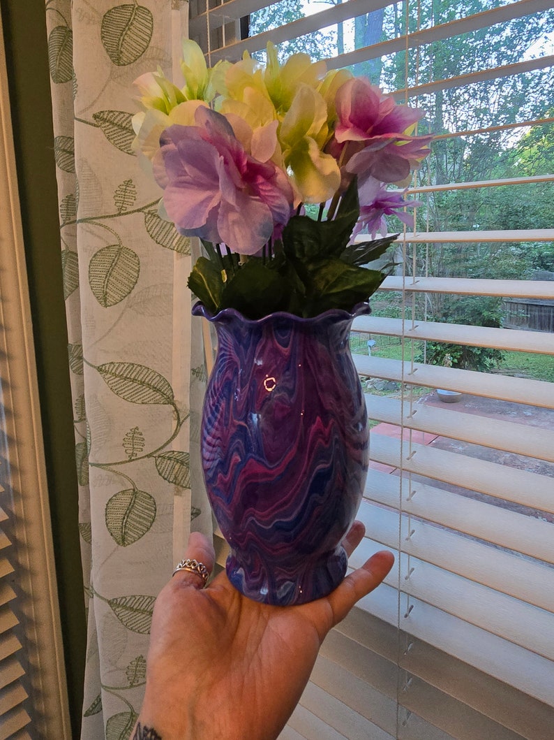 Violet Hues Vase - Etsy