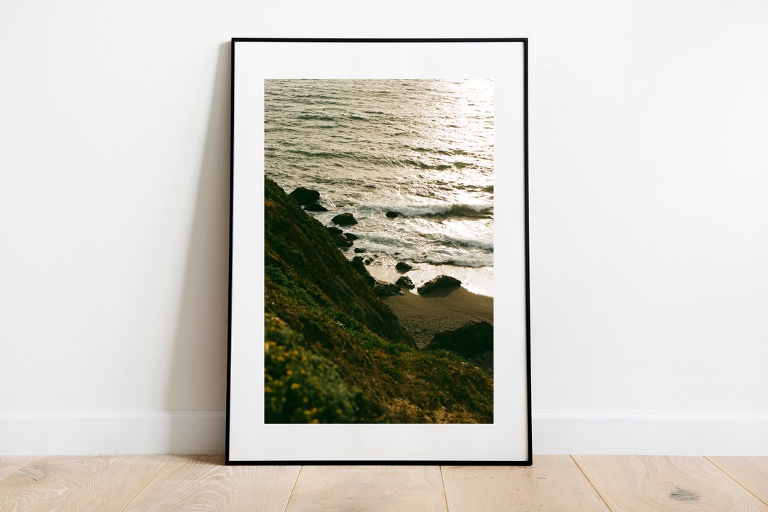 Bodega Bay Sunset Photo Print, California Coast Film Photography ...