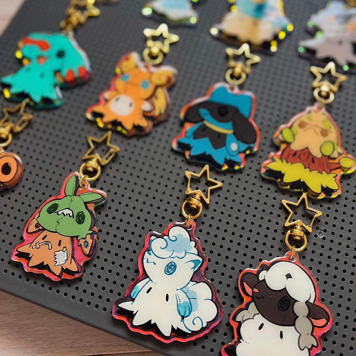 Mimikyu Variants Acrylic Charms NEW Designs Added - Etsy