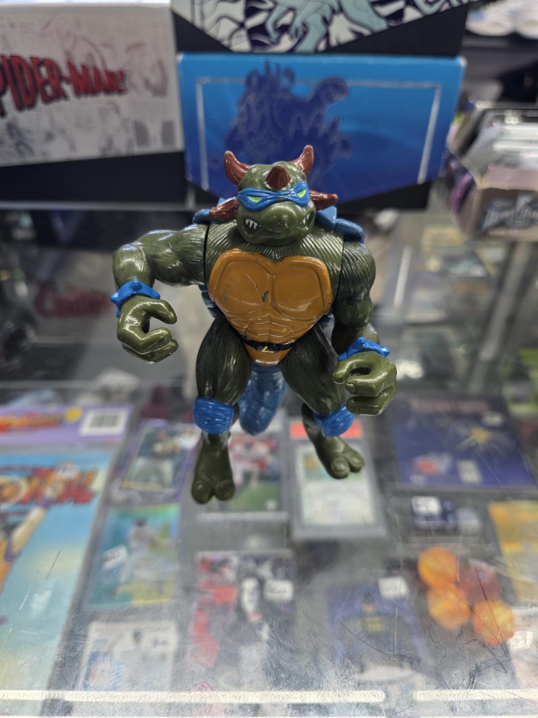 Vintage Playmates 1997 Ankyl Leo Dino Figure TMNT Teenage Mutant Ninja ...