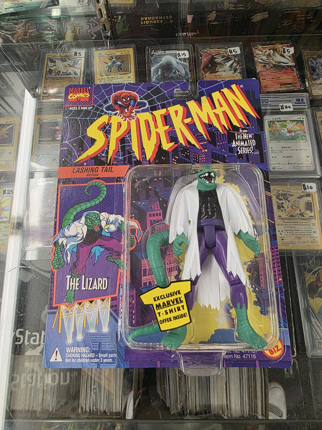 1994 Marvel Spider-man the Lizard Action Figure Lashing Tail Toy Biz ...