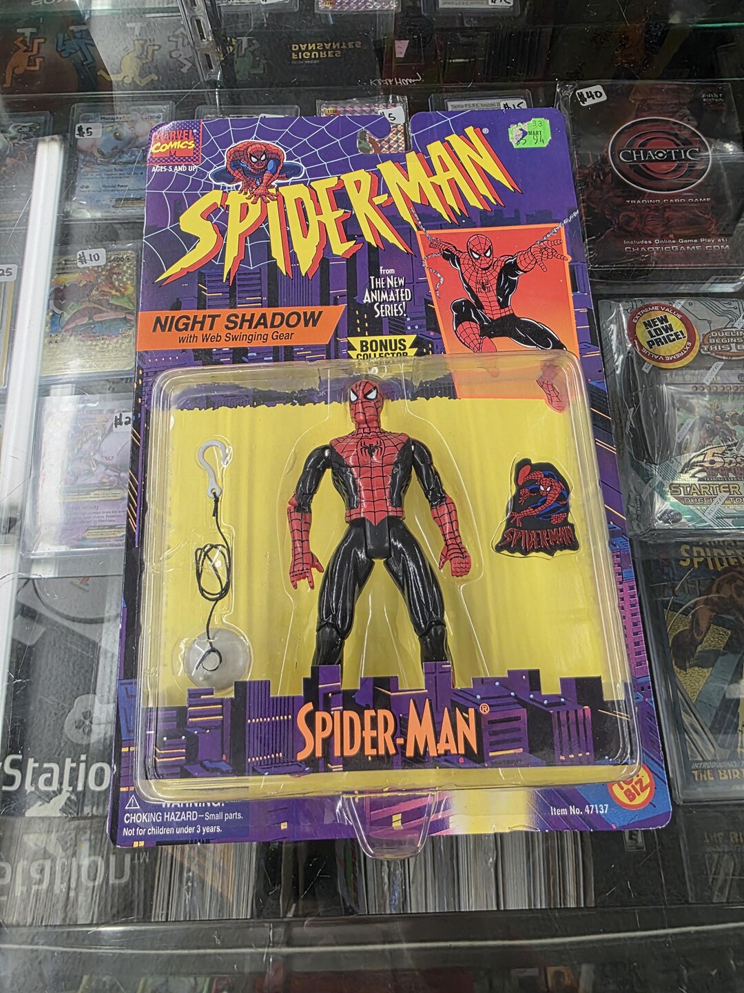 Spider-man Animated Series 1995 Night Shadow Figure NIB Toybiz - Etsy