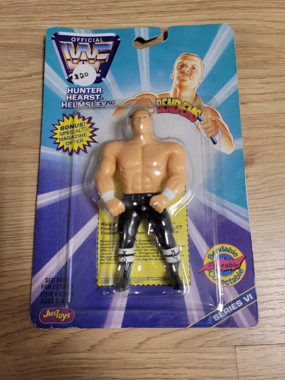 WWF Hunter Hearst Helmsley Bend-ems - Etsy