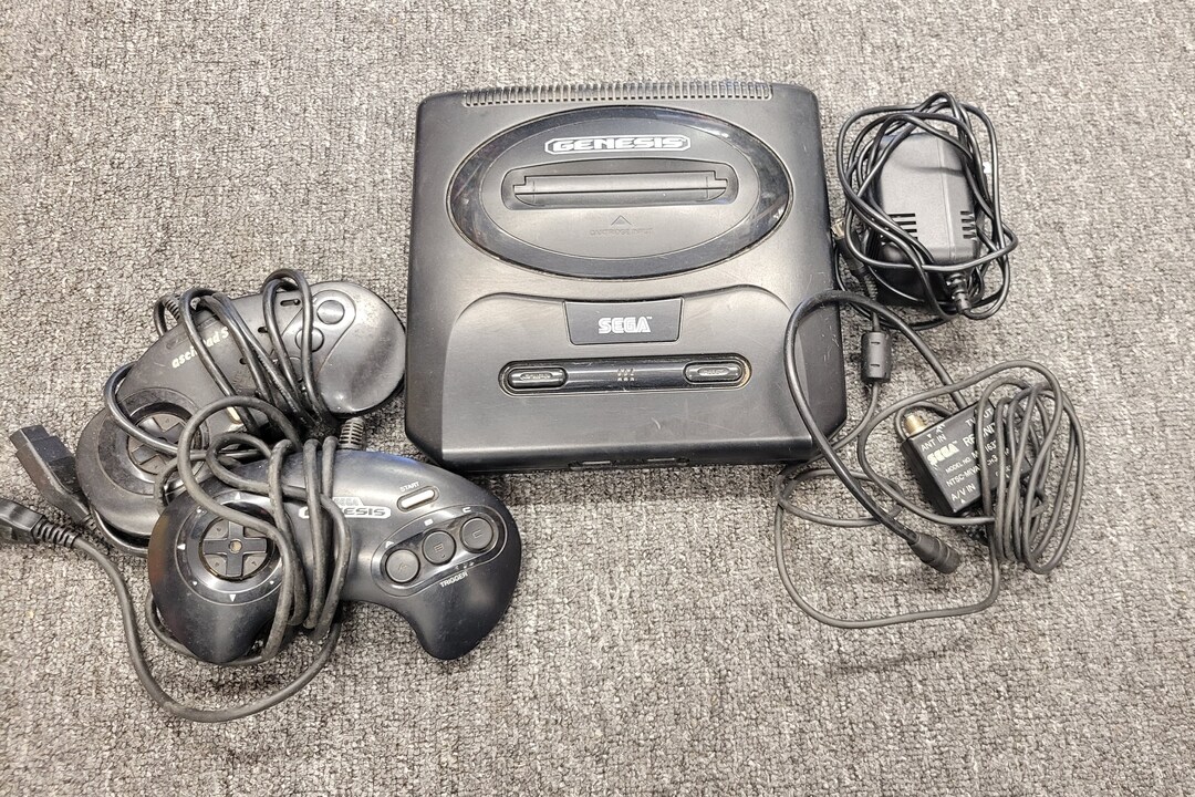 Sega Genesis 2 Console - Etsy
