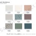 Custom Valspar Paint Color Palette Home Paint Color Selection - Etsy