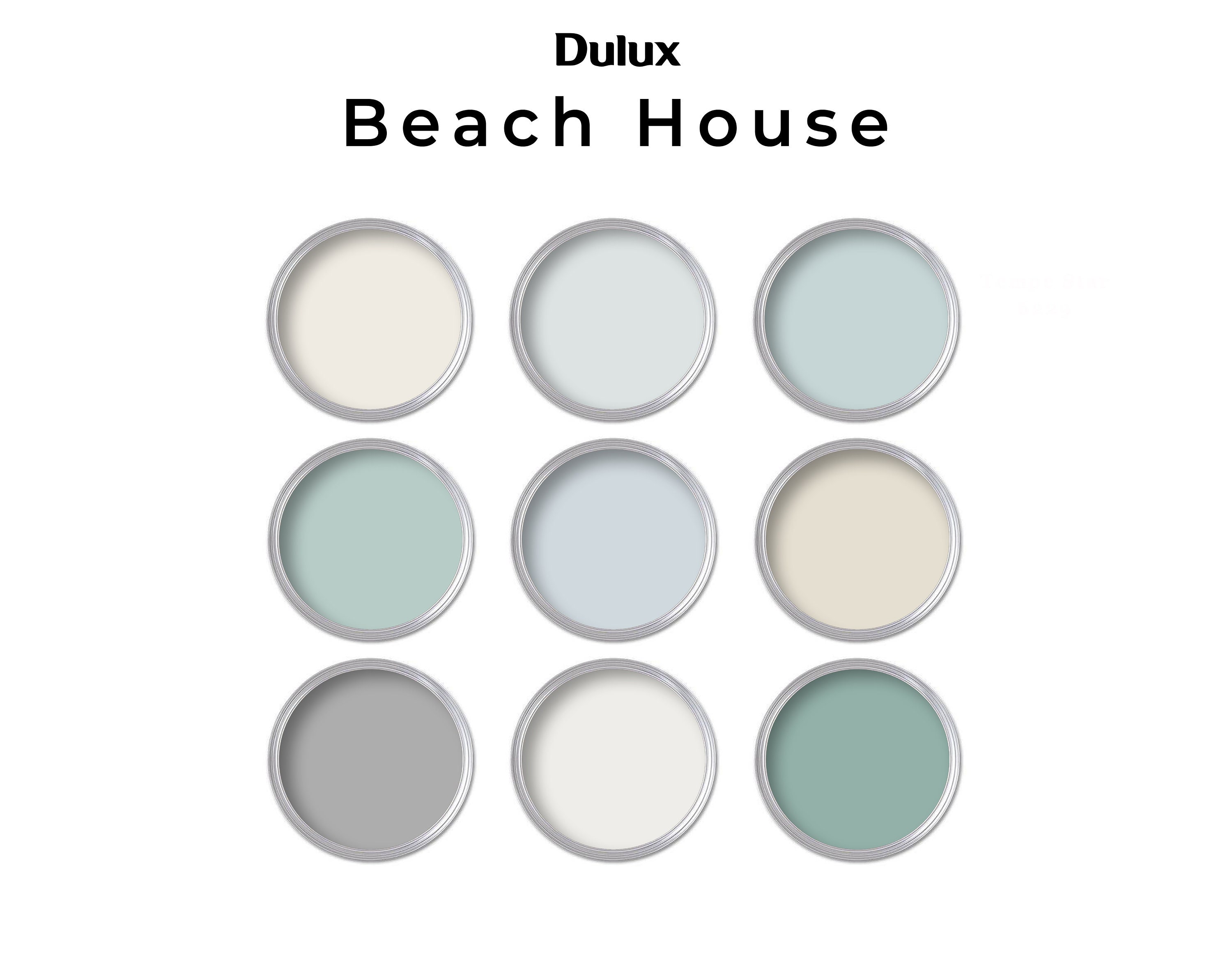 Beach House Colors Dulux Paint Palette Whole House Paint Palette Dulux ...