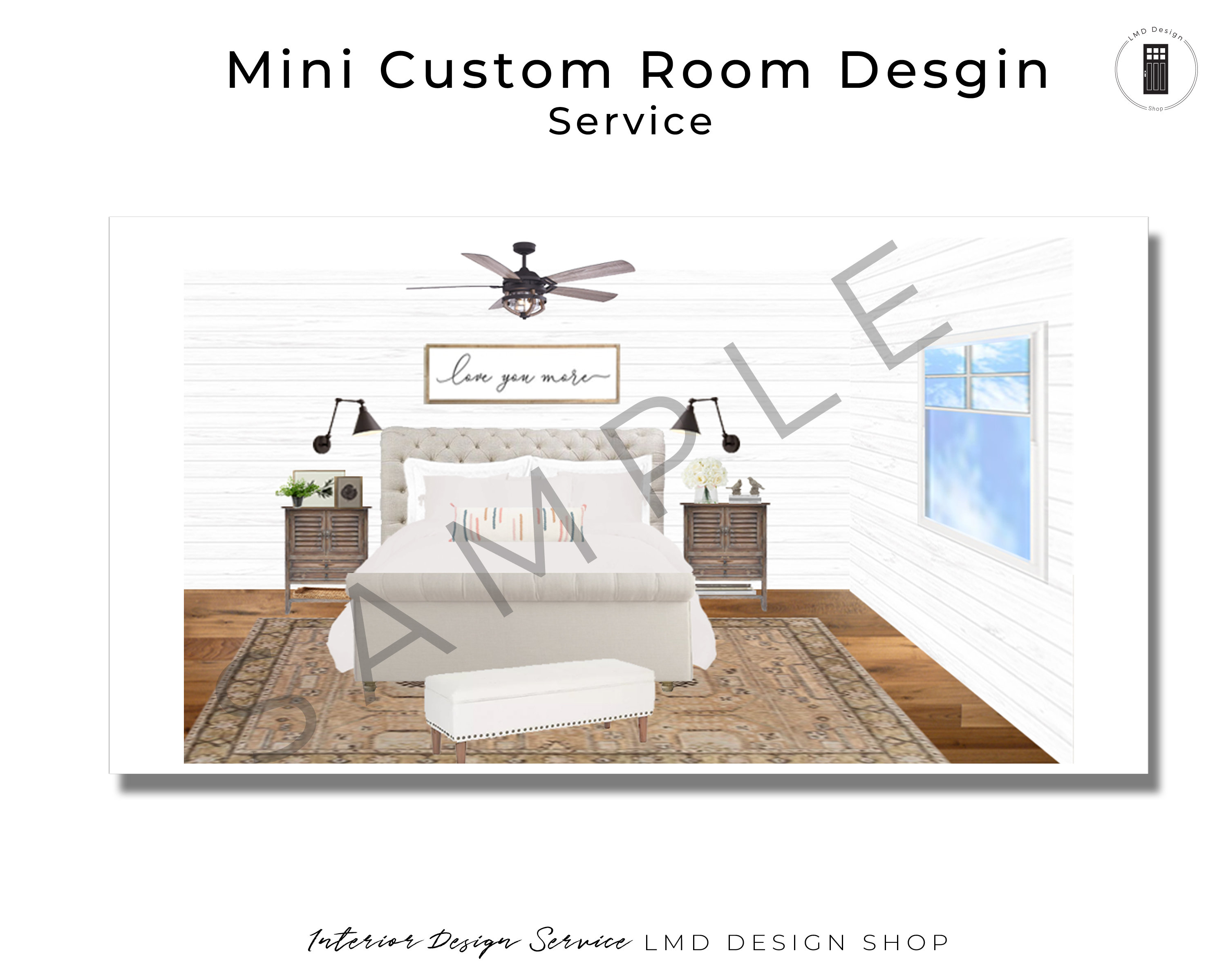 Online Interior Design Services | Custom Room Mini Design - Etsy