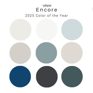 Valspar Paint Palette 2025 Color of the Year Encore | Whole House ...