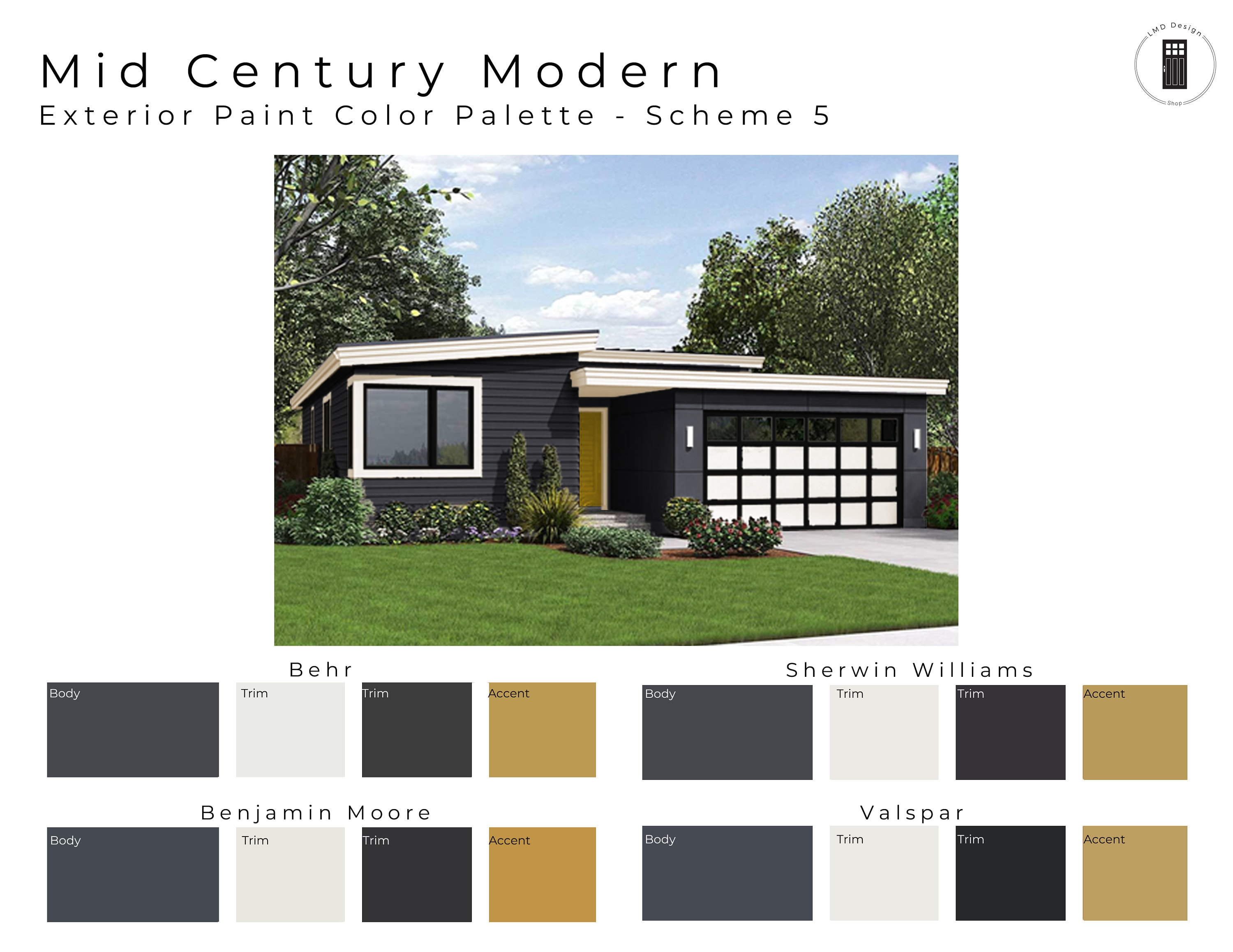 Exterior Paint Color Schemes Mid Century Modern Exterior | lupon.gov.ph Exterior Paint Color Schemes Mid Century Modern Exterior | lupon.gov.ph
