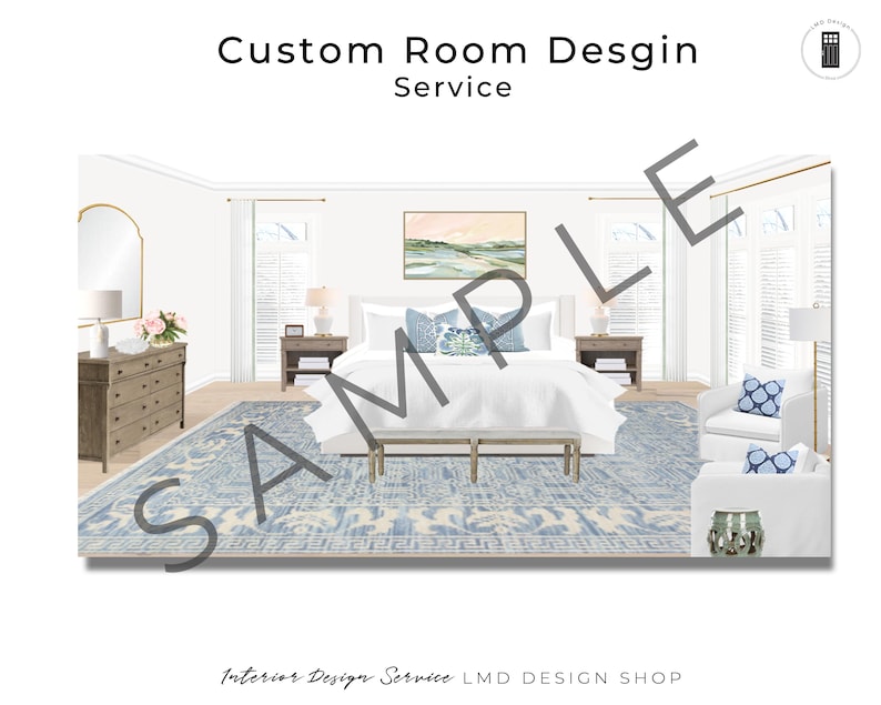 Custom Room Design Service | Professional Interior Design Makeover - Etsy