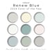 Valspar 2024 Color Renew Blue Paint Palette Whole House Beach Paint ...
