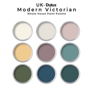 UK Dulux Victorian Paint Color Palette | Modern Victorian Dulux UK ...