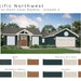 Pacific Northwest Exterior Paint Color Palettes Northwest Style ...