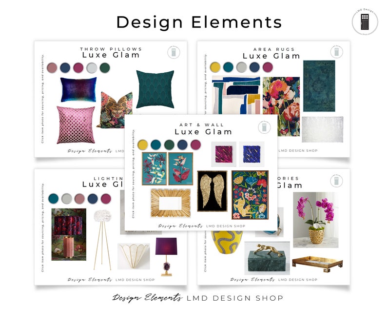 Maximalist Behr Paint Color Palette Luxe Glam House Color Palette - Etsy