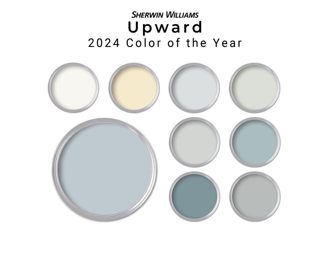 Sherwin Williams 2024 Color of the Year Upward Paint Pallette | Whole ...