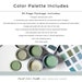 Rustic Valspar Paint Color Palette House Paint Palette Rustic - Etsy