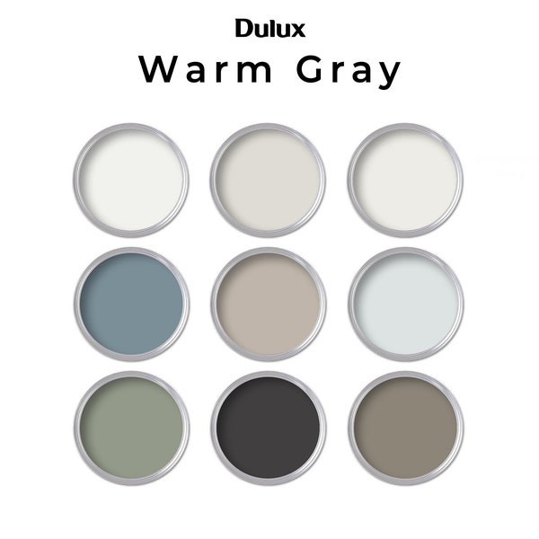 Warm Gray Color Palette - Etsy
