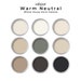 Neutral, Warm Valspar Paint Color Palette | Cozy Valspar Interior Whole ...
