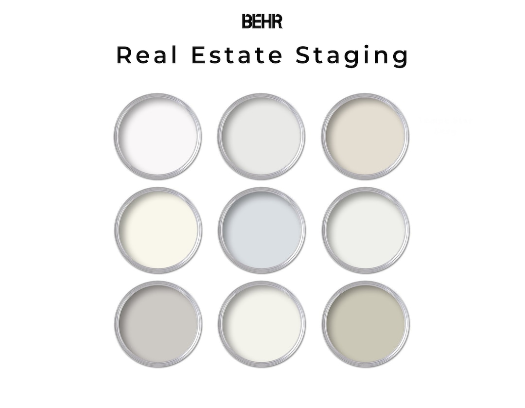 Behr Neutral Paint Color Palette | Whole House Paint Palette for Real ...