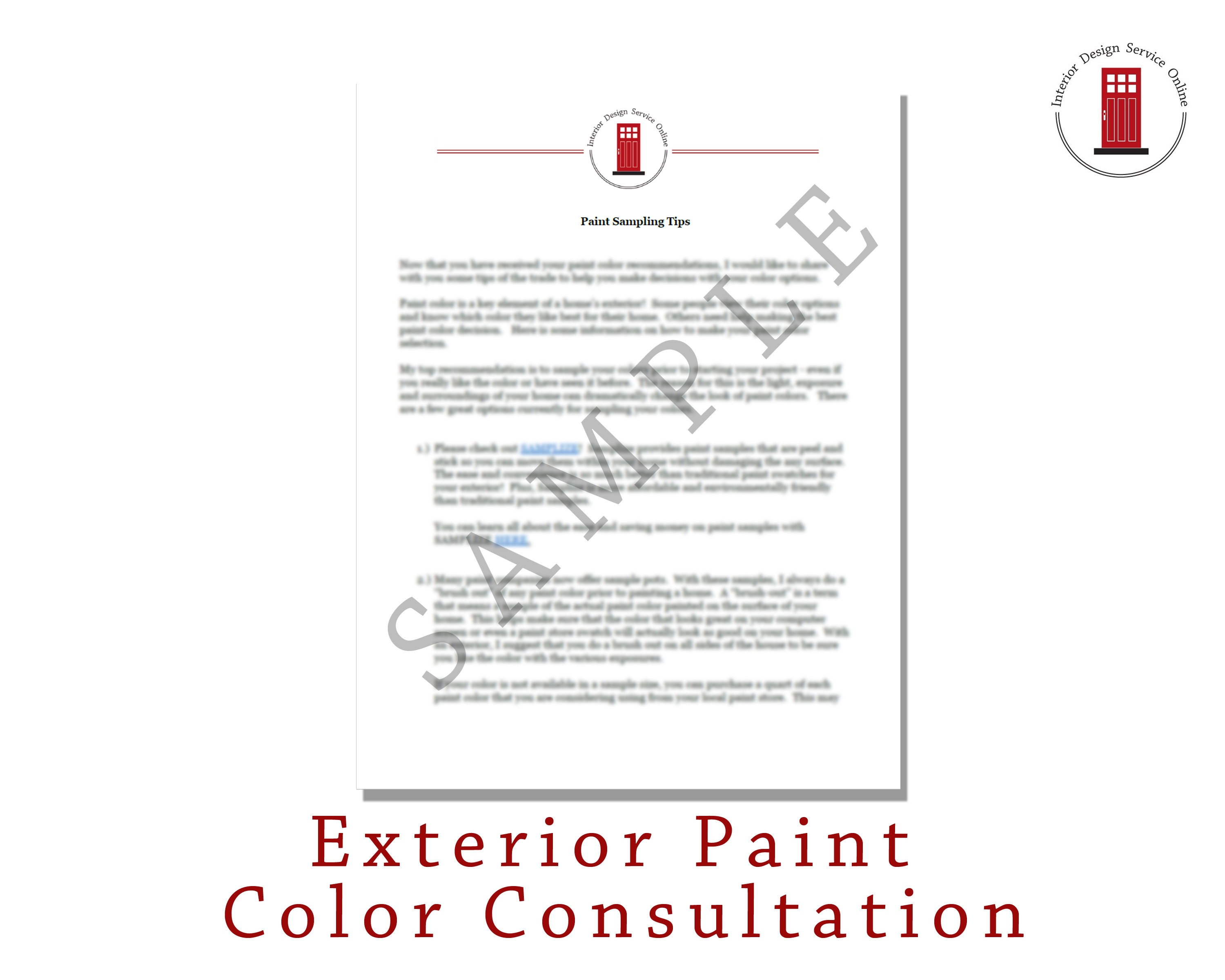 Additional Paint Color Scheme for Exterior Paint Color - Etsy