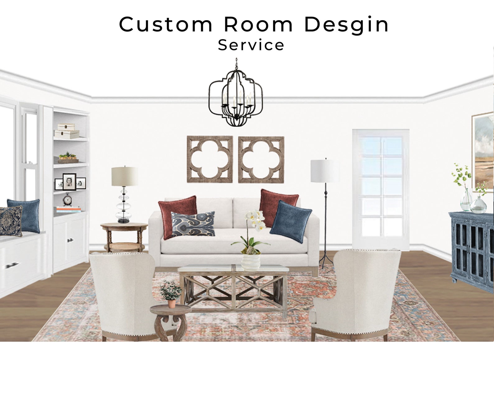 Custom Room Design Service | Professional Interior Design Makeover - Etsy