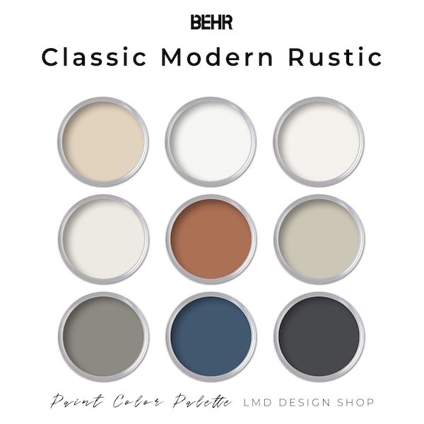 Behr Paint Palette - Etsy