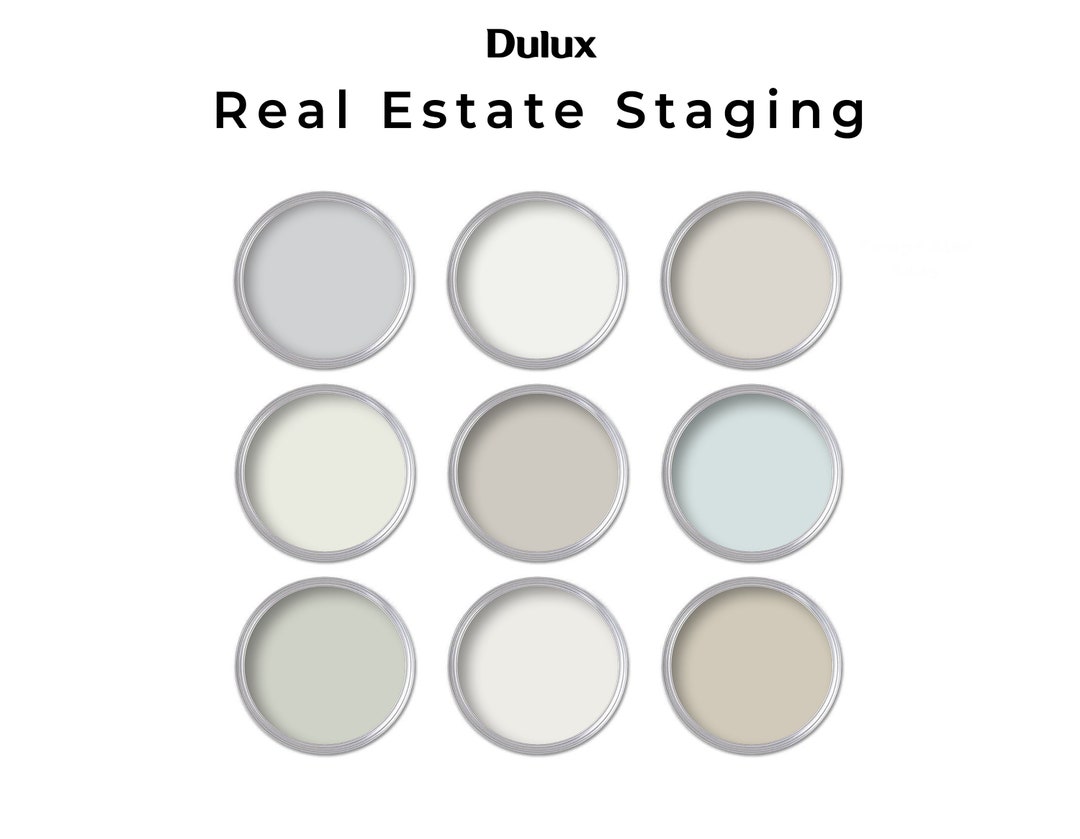 Real Estate Staging Paint Palette Dulux | Whole House Paint Palette ...