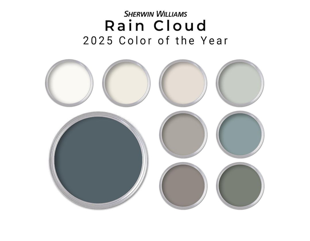 Sherwin Williams 2025 Color of Year | Rain Cloud Whole House Paint ...