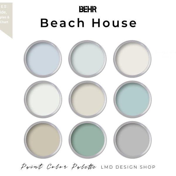 Farmhouse Color Palette Behr - Etsy