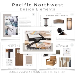 Pacific Northwest Exterior Paint Color Palettes | Northwest Style ...