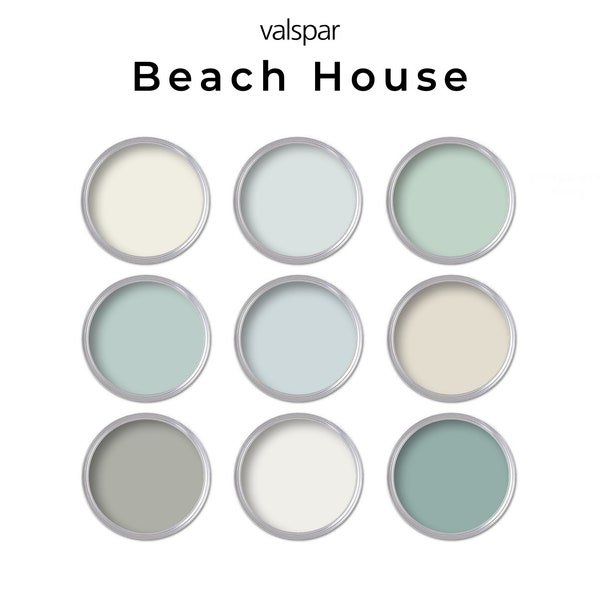 Beach House Paint Palette - Etsy