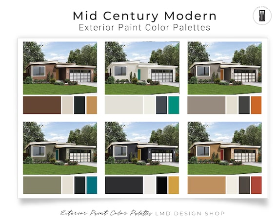 Modern House Exterior Colour Schemes