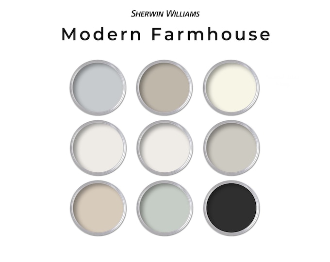 Joanna Gaines Sherwin Williams Farmhouse Colors