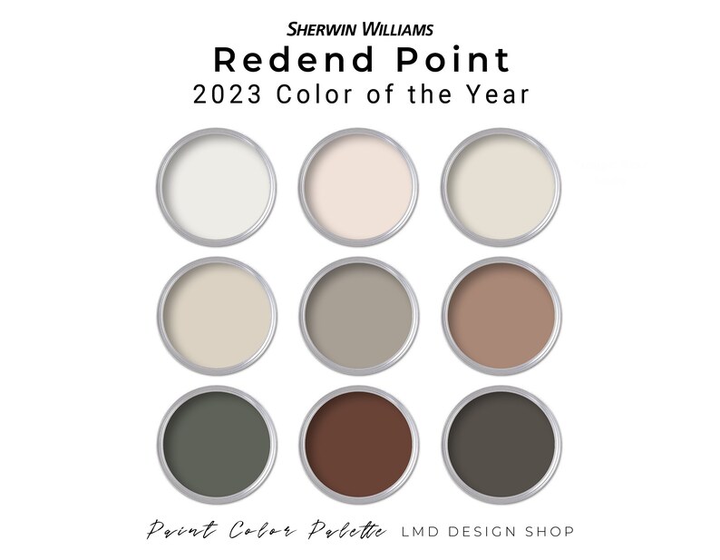 Redend Point Sherwin Williams 2023 Paint Palette Color of the Year ...